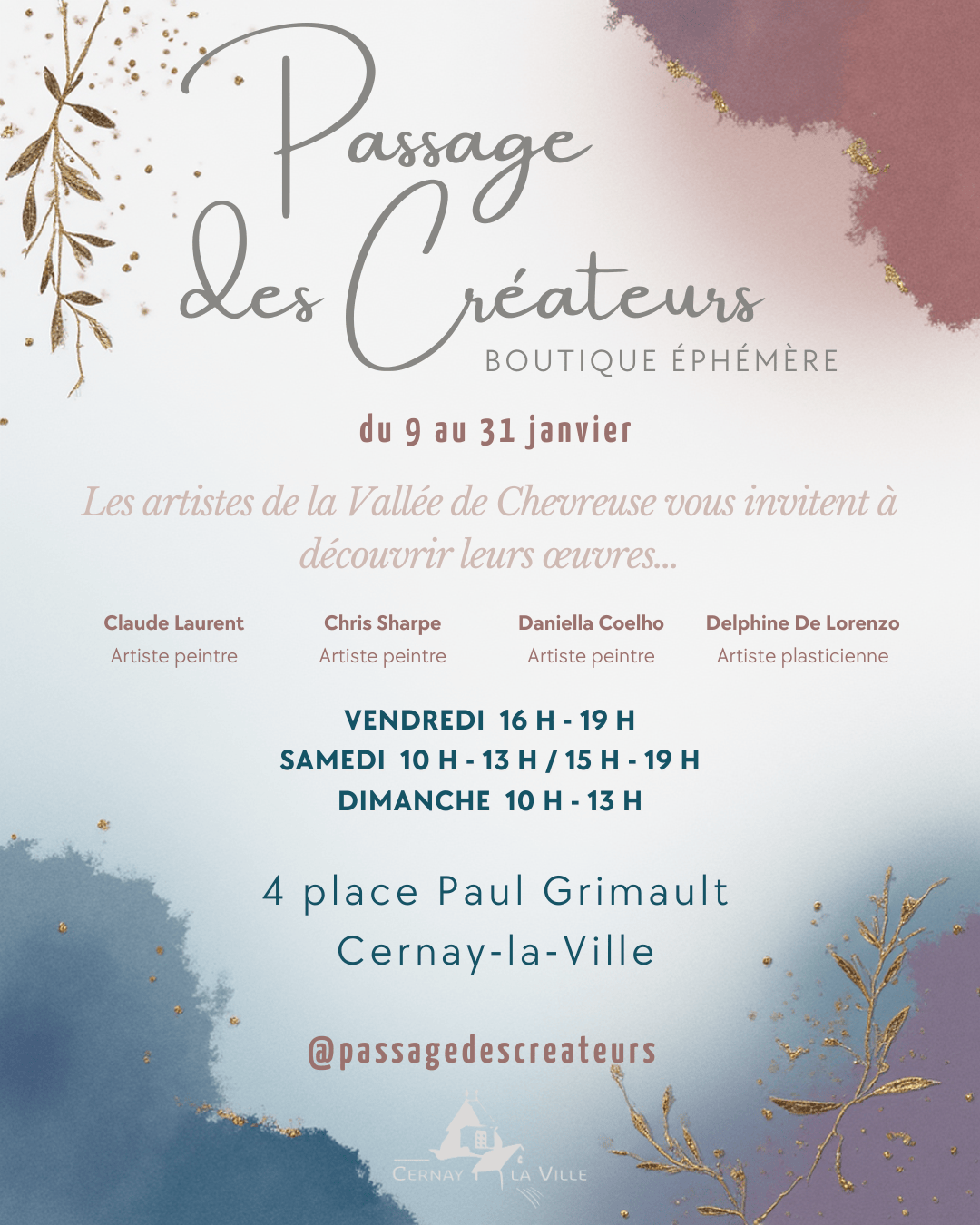 🌟 Passage des créateurs - Les Artisans du mois de Janvier